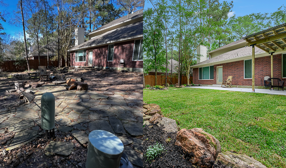 Before & After | Purposed Landscaping