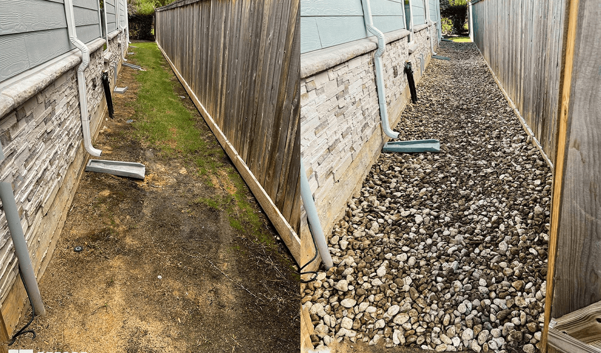 Before & After | Purposed Landscaping