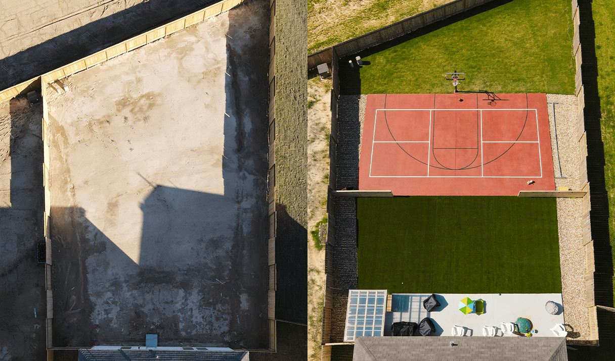 Before & After | Purposed Landscaping
