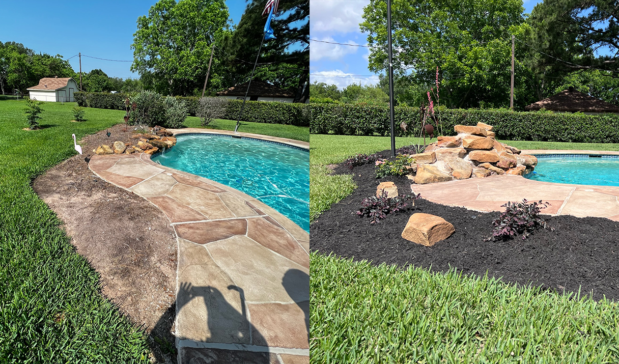 Before & After | Purposed Landscaping