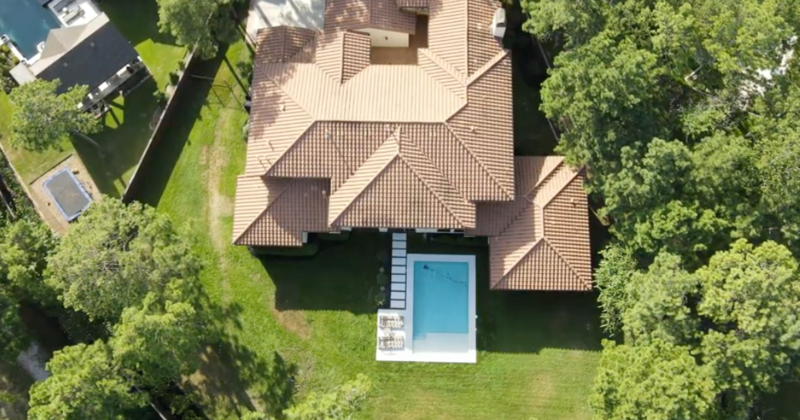 Spacious Backyard | The Woodlands Landscapers